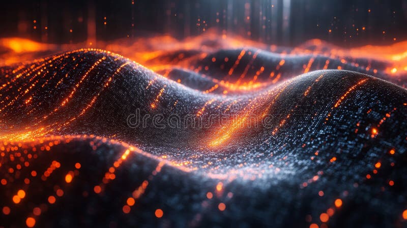 Holographic Visualizations Showcasing Economic Data Trends in Dynamic ...