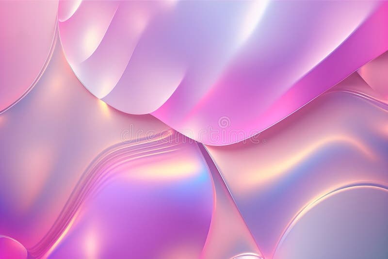 Holographic Wallpaper Background. Hologram Texture Stock Illustration ...