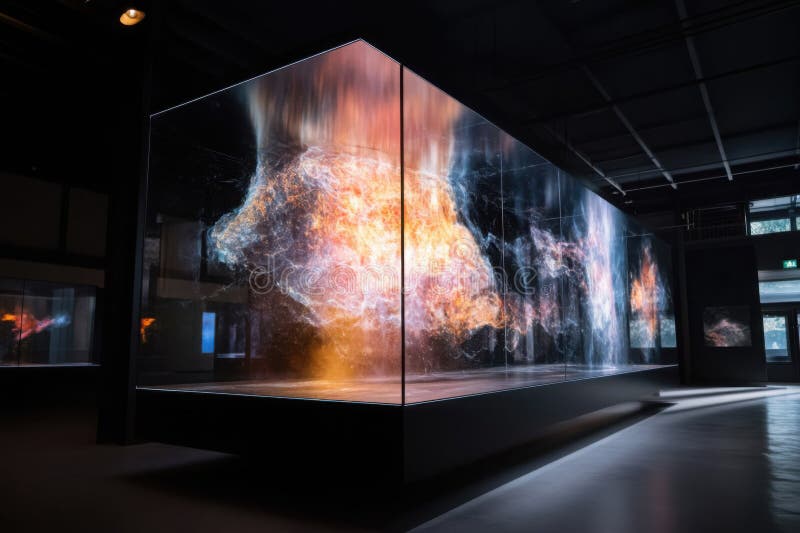 Holographic World Model Showcasing Dynamic Visualizations of Global ...