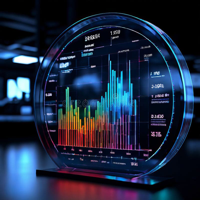 A Holography Depiction of a Gauge Chart Viualizing the Companys Stock ...
