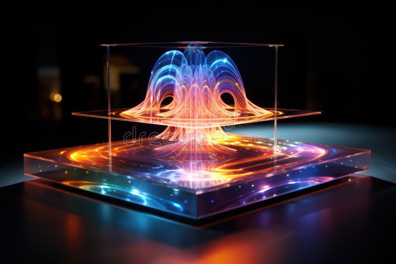 Holography Projection Stock Illustrations – 770 Holography Projection ...