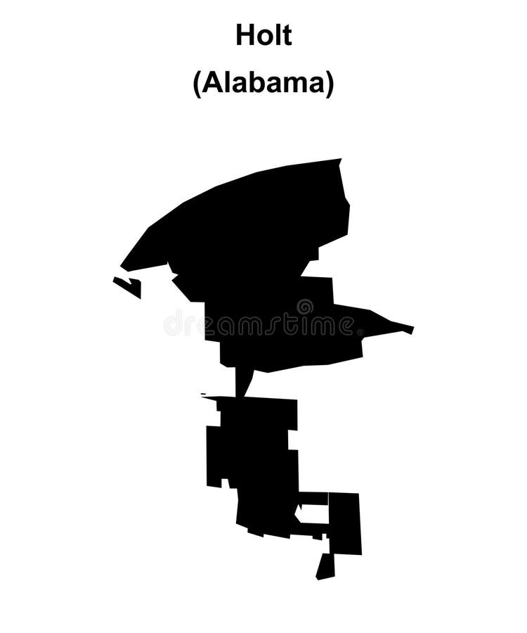 Holt outline map stock vector. Illustration of holt - 385902052