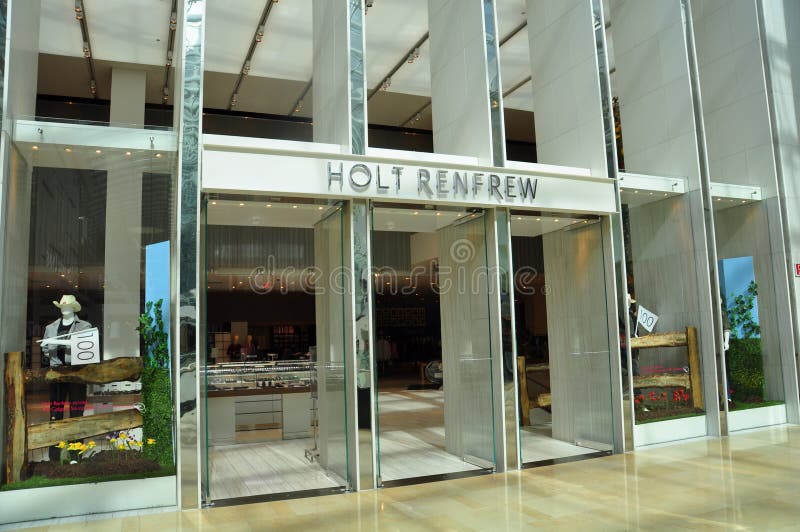 Holt Renfrew signage editorial photography. Image of sign - 25384097