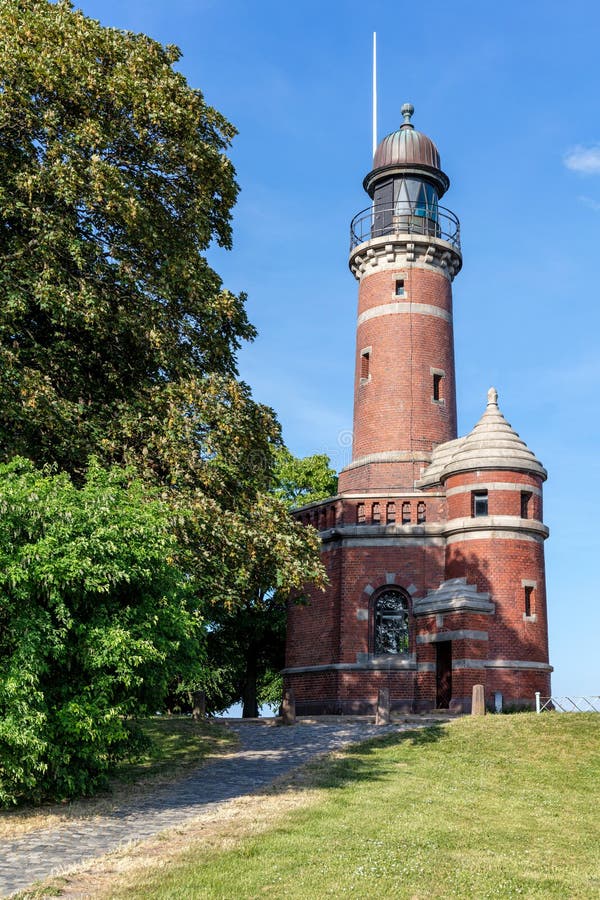 Holtenau Lighthouse stock photo. Image of kiel, nautical - 225282862