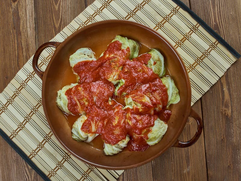Slovak Holubky stock image. Image of cooking, dolma - 101853871