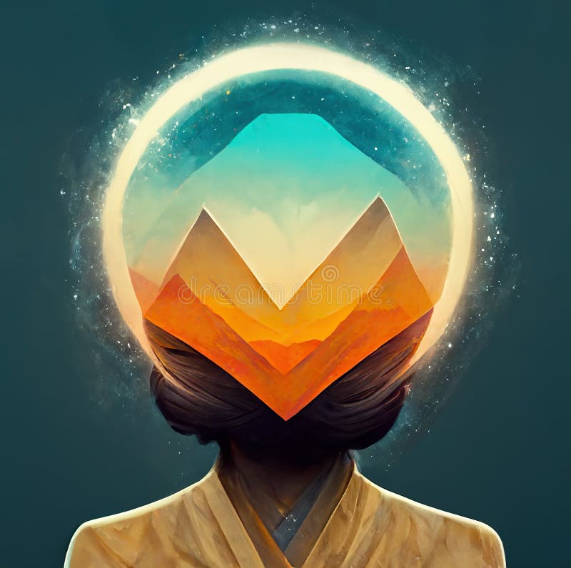 Metaverse Concept with Man and Virtual Reality Glasses Stock Image ...