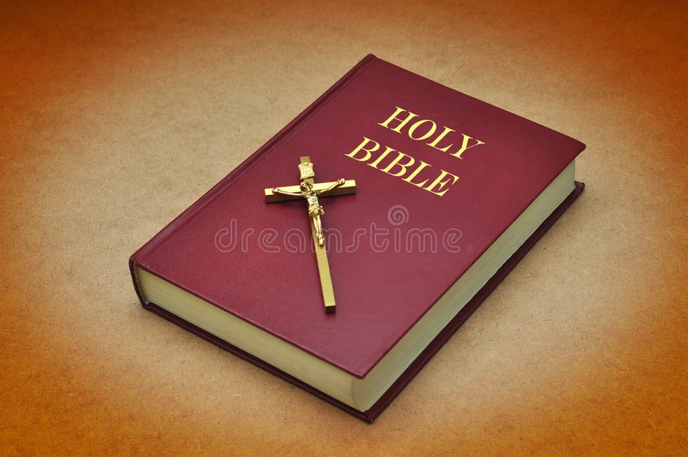 Holy bible stock photo. Image of religious, concept, crucifix - 21820434
