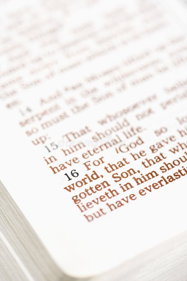 Holy Bible. stock image. Image of 071019f0196, vertical - 3533741