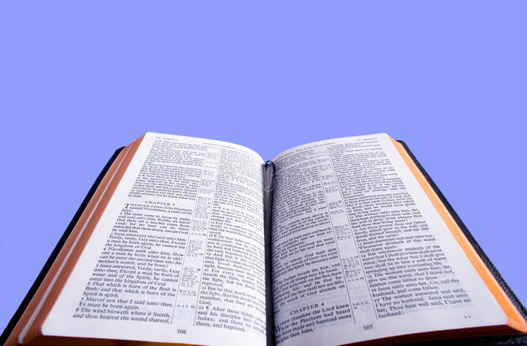 1,304 Open Bible Blue Background Stock Photos - Free & Royalty-Free ...