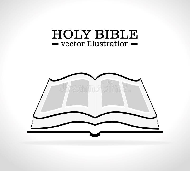 Holy bible book stock illustration. Illustration of christianity - 66037026