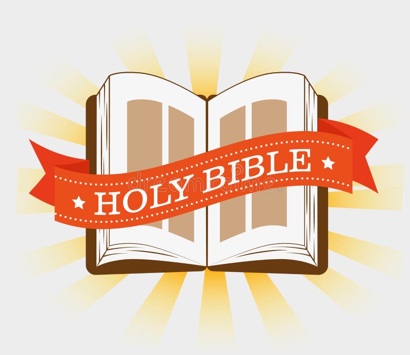 Holy bible design stock illustration. Illustration of spirituality ...