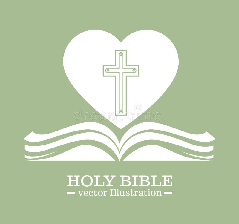 Holy bible design stock illustration. Illustration of holy - 67665437