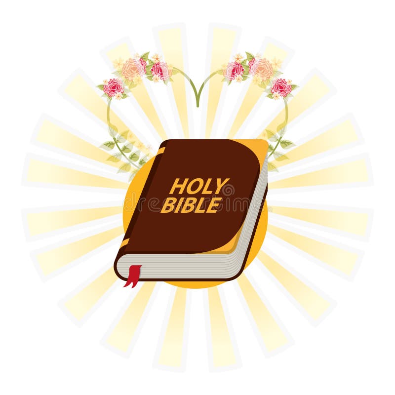 Holy bible design stock vector. Illustration of page - 63134814