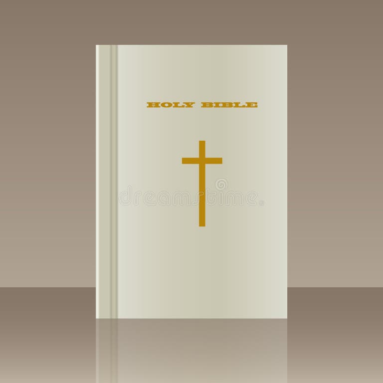Realistic Design Element. Holy Bible Stock Vector - Illustration of ...
