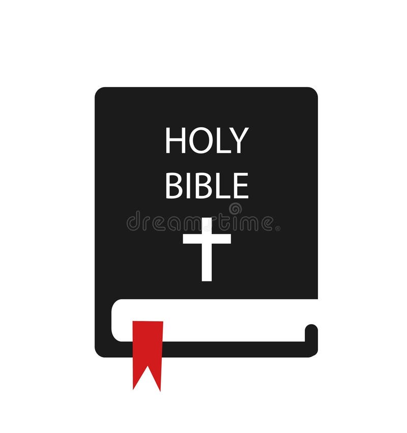 Holy Bible Vector Illustration Stock Vector - Illustration of design ...