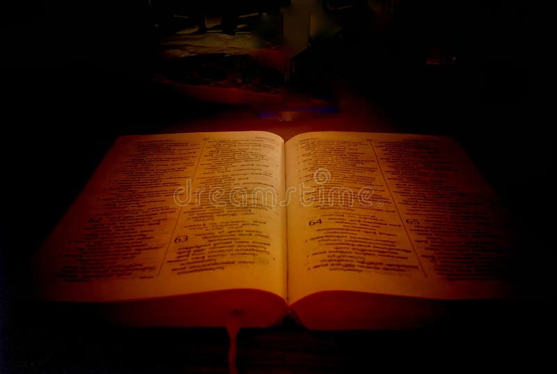 Holy Book of Bible stock photo. Image of poster, brand - 204876840