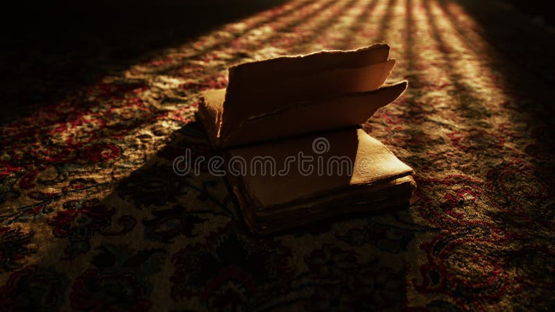 Holy Book for Ramadan on the Carpet Stock Footage - Video of ramadan ...