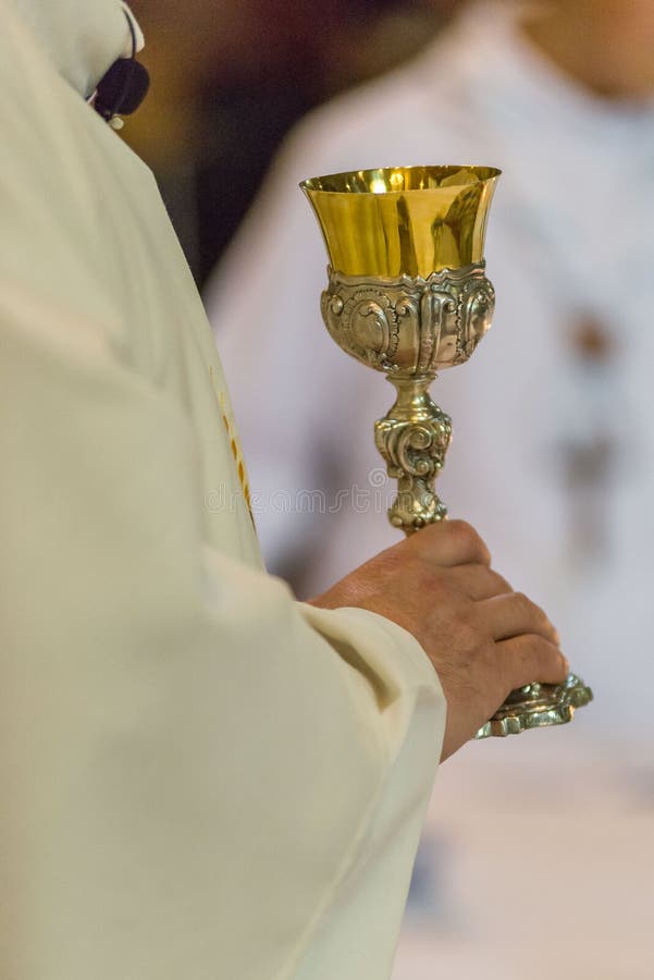 The rite of the Eucharist stock image. Image of religion - 106960231