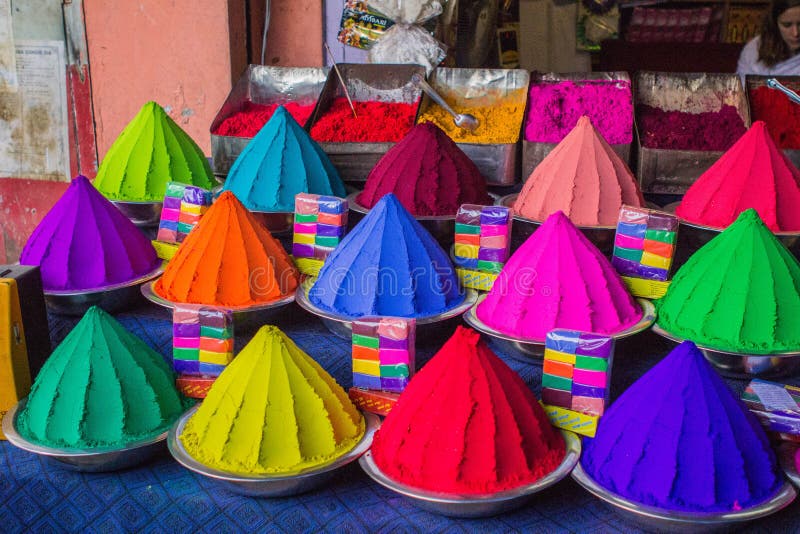 Holy colors editorial stock image. Image of walking, trip - 54281919