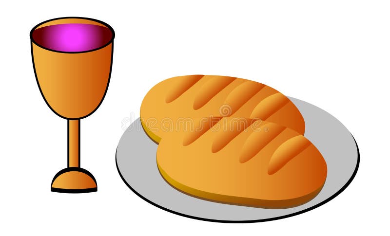 Holy Communion Bread Wine Chalice Stock Illustrations – 1,043 Holy ...