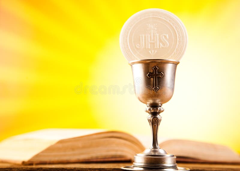 160 Holy Communion Bright Background Saturated Concept Stock Photos ...