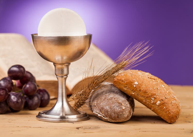 Holy communion stock photo. Image of church, jesus, bread - 62886628
