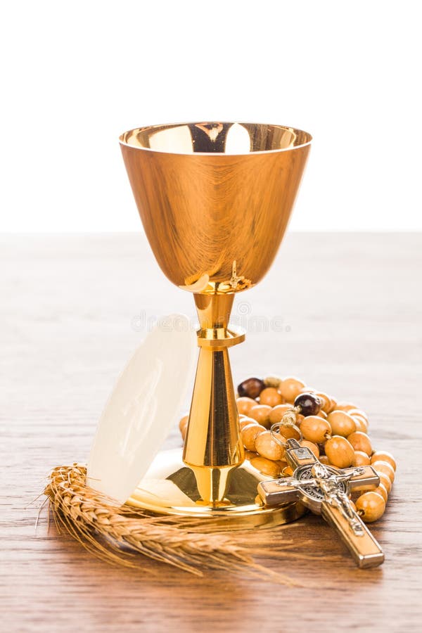 Holy communion stock image. Image of crucifix, metal - 274813243