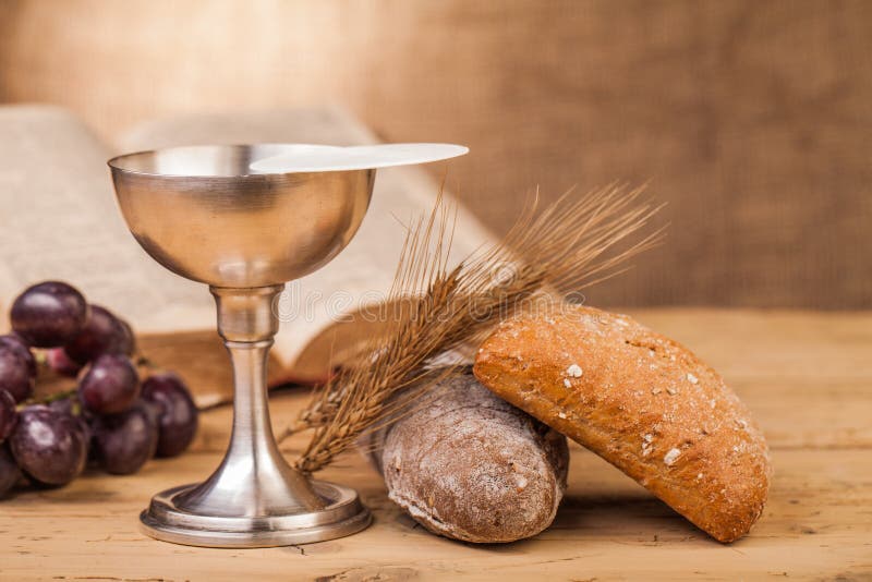 Holy communion composition stock photo. Image of book - 63793930