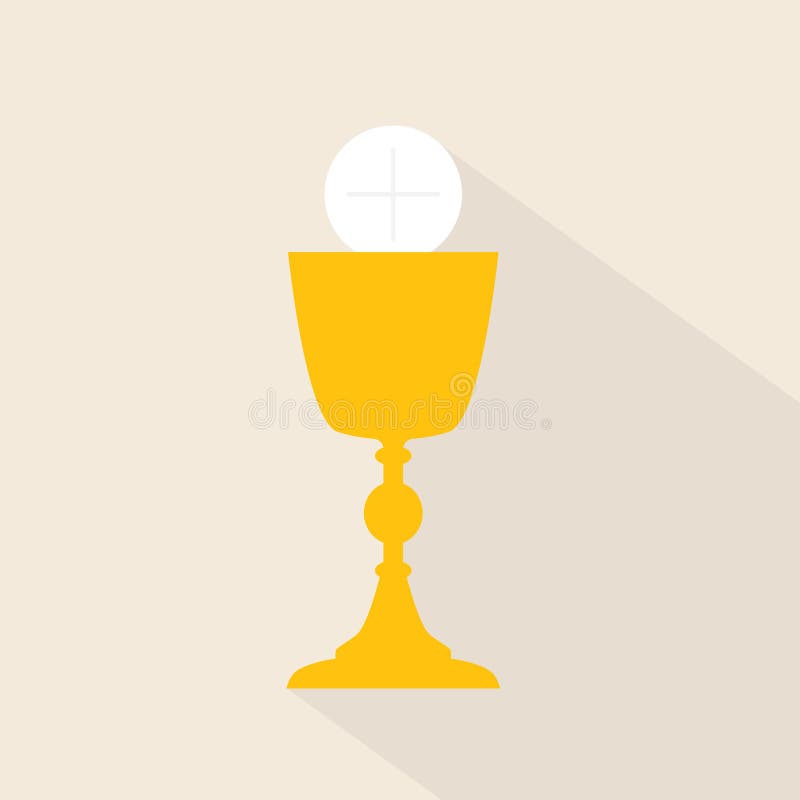 Holy communion icon stock vector. Illustration of christ - 211970733