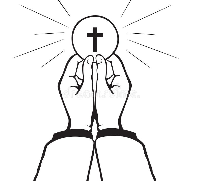 Holy Communion vector stock vector. Illustration of christian - 72736245