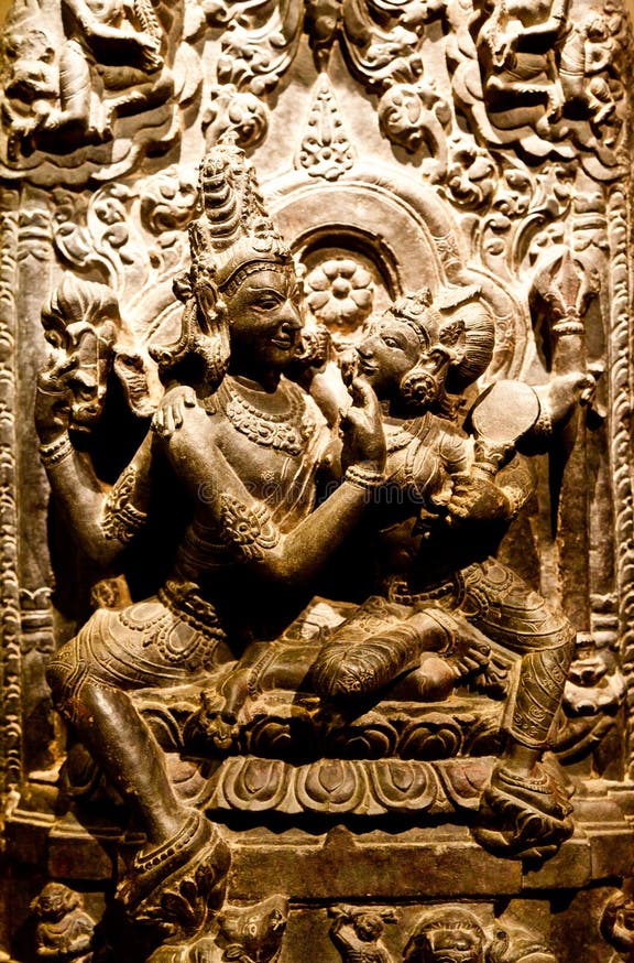 Holy couple stock image. Image of faces, khajuraho, asia - 26013195