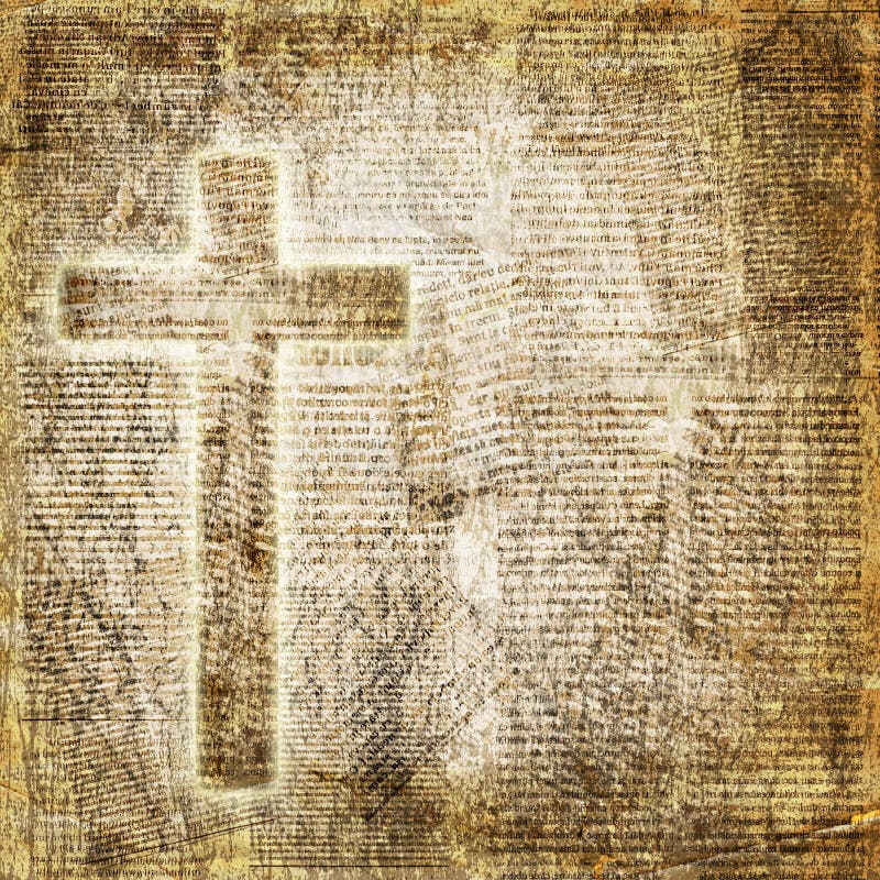 Christian Cross Old Paper Parchment Stock Illustrations – 161 Christian ...