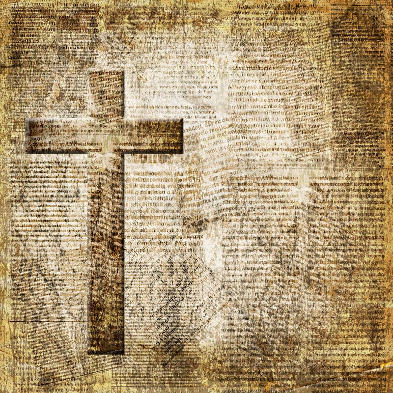 Christian Cross Old Paper Parchment Stock Illustrations – 161 Christian ...