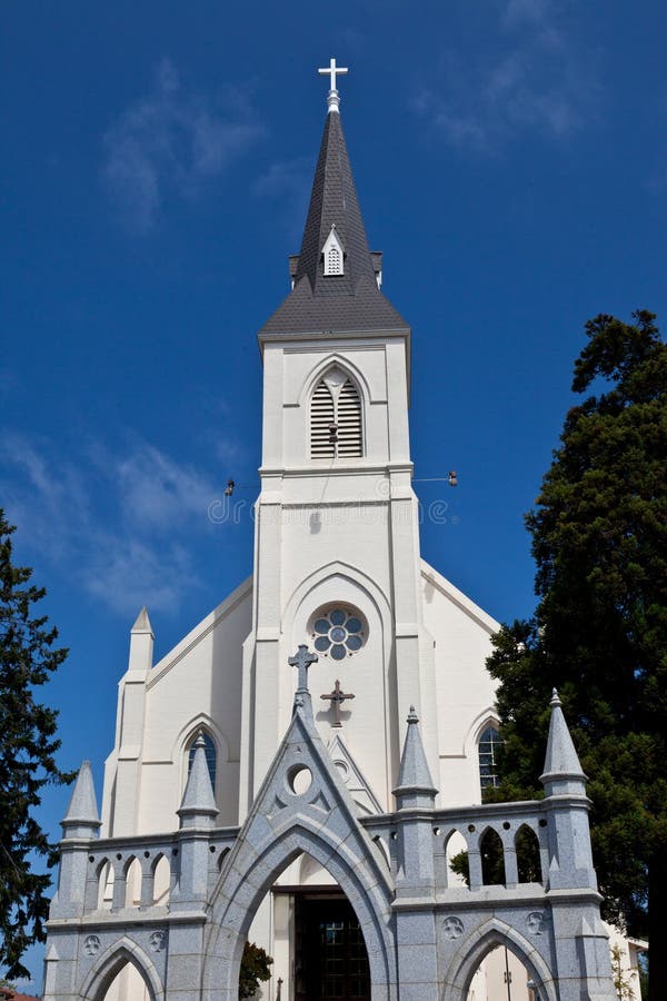 Holy Cross Catholic Church stock photo. Image of worship - 16262016