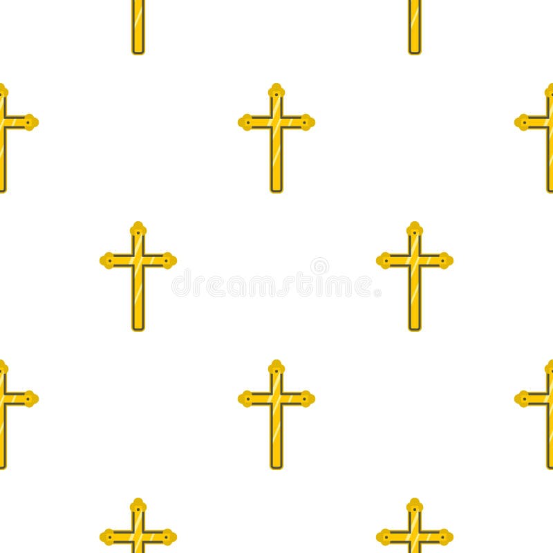 Holy Cross Pattern Seamless Stock Vector - Illustration of repeat ...