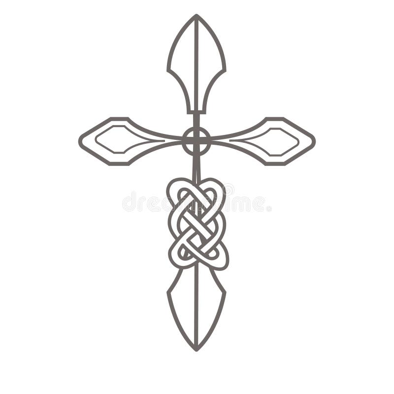 Holy Cross. Vector Illustration Decorative Background Design Stock ...