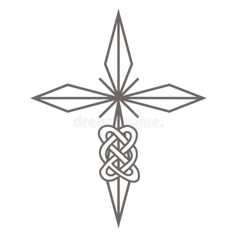Holy Cross. Vector Illustration Decorative Background Design Stock ...