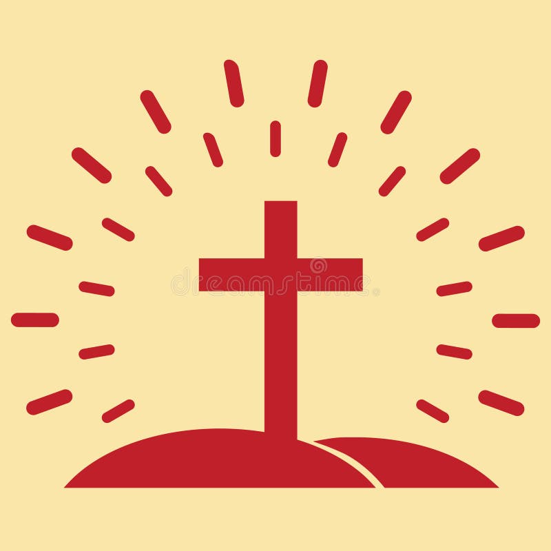 Holy Cross. Vector Illustration Decorative Design Stock Vector ...