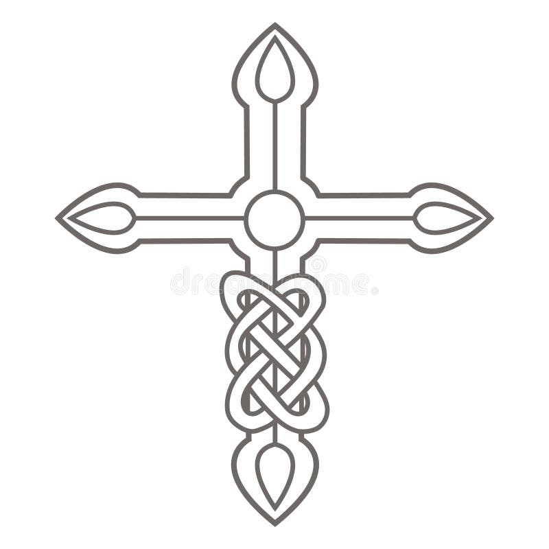 Holy Cross. Vector Illustration Decorative Background Design Stock ...