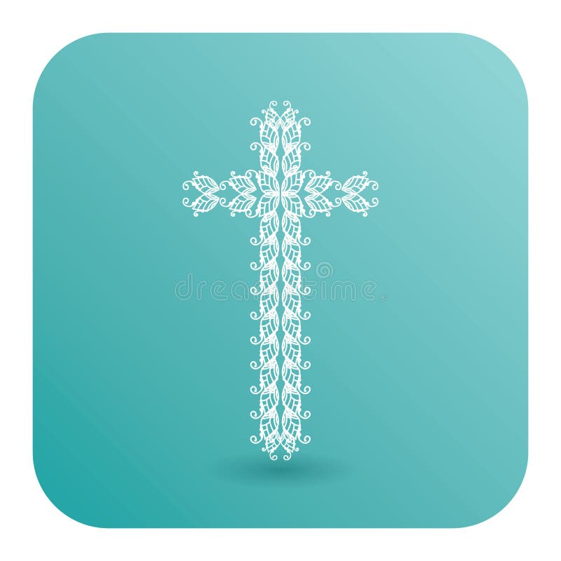 Holy Cross. Vector Illustration Decorative Design Stock Vector ...