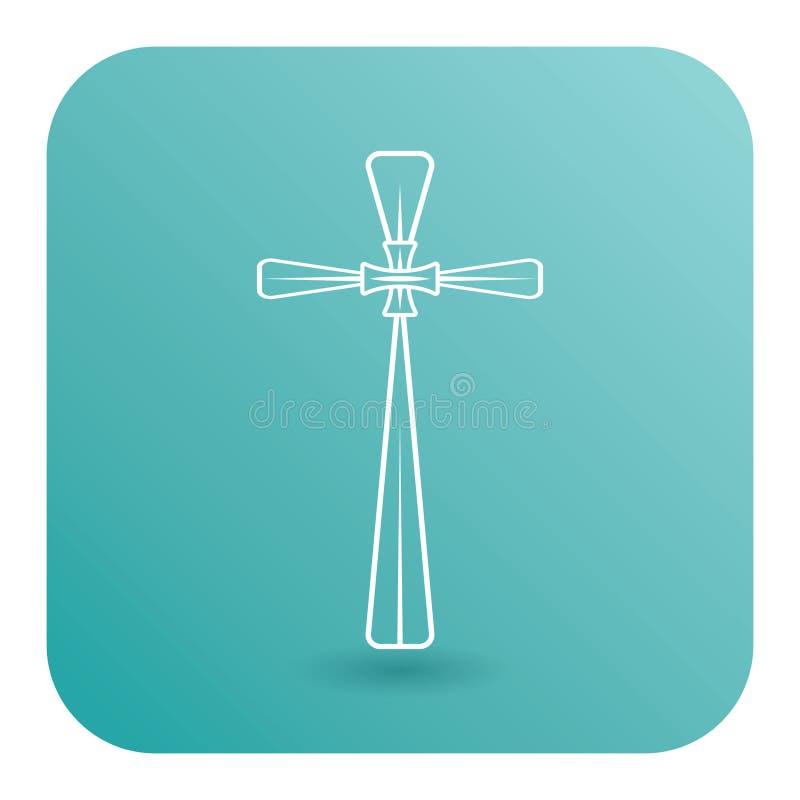 Holy Cross. Vector Illustration Decorative Design Stock Vector ...