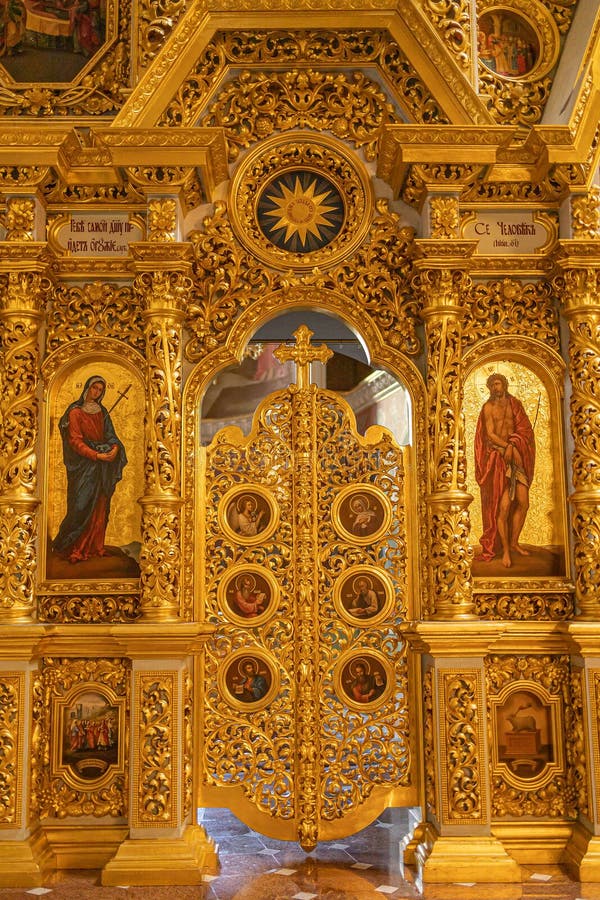 Holy Dormition Cathedral. editorial stock photo. Image of religion ...