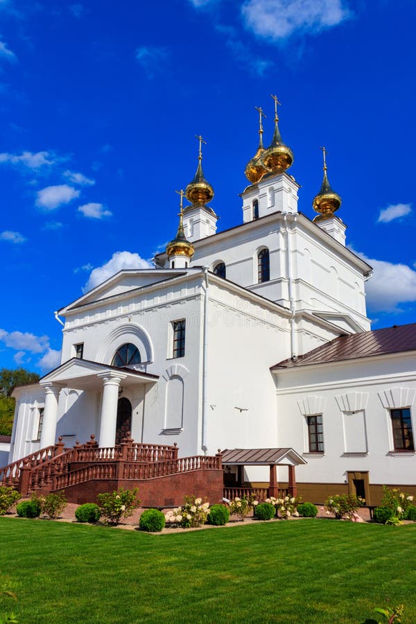 Holy Dormition Monastery in Ivanovo, Russia Stock Image - Image of ...