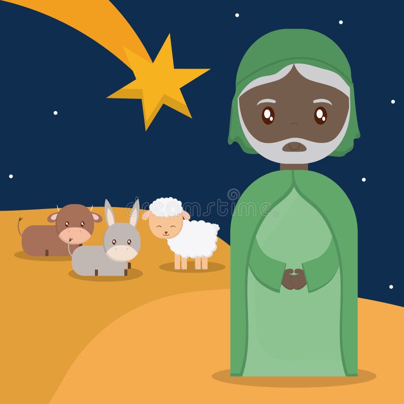 Holy family design stock vector. Illustration of faith - 110606829