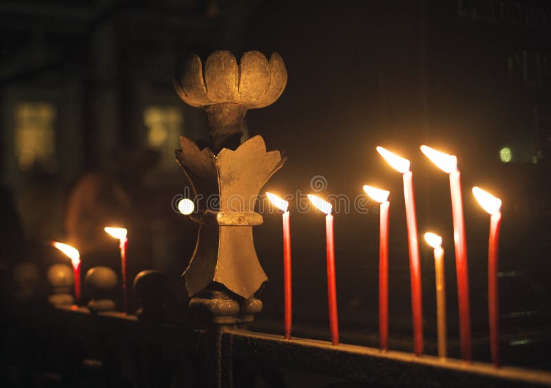 The Holy fire stock photo. Image of heat, candles, burning - 38143970
