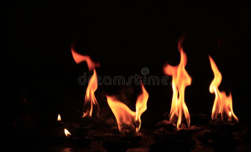 Holy fire burning stock image. Image of stone, bright - 169046325