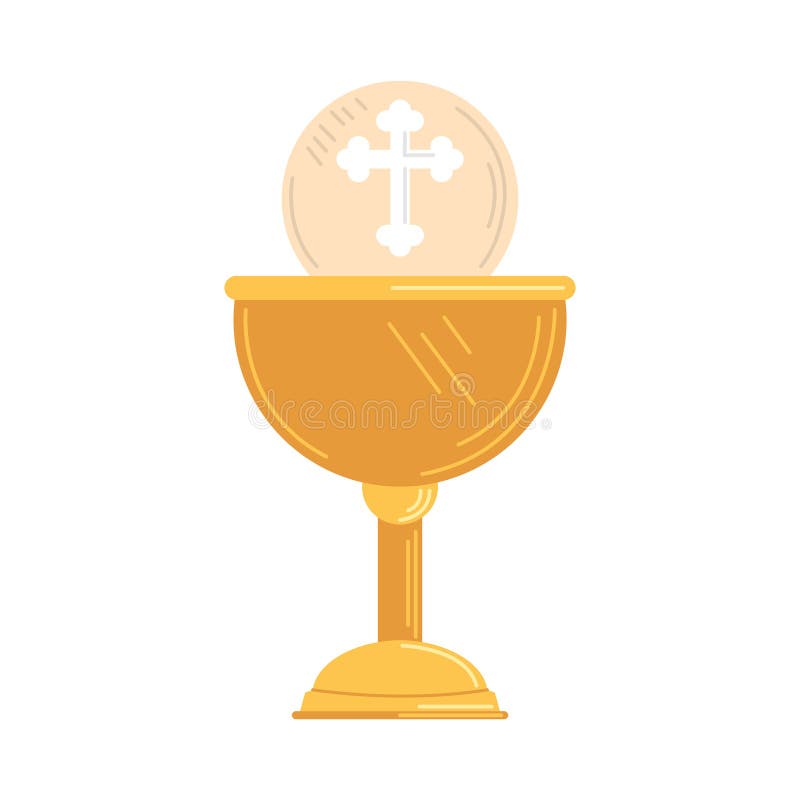 Holy Host for Catholic Communion Stock Vector - Illustration of spirit ...