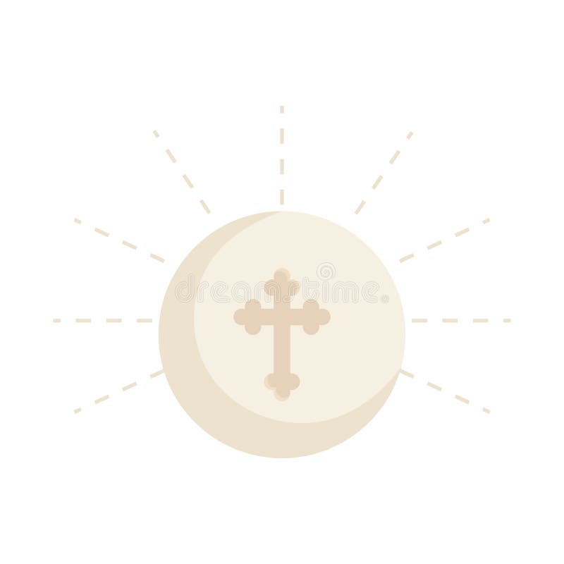 Holy host first communion stock vector. Illustration of spirit - 273102840