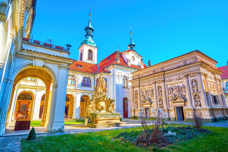Holy House Loreta Chapel in the Courtyard of Loreta Complex, Prague ...