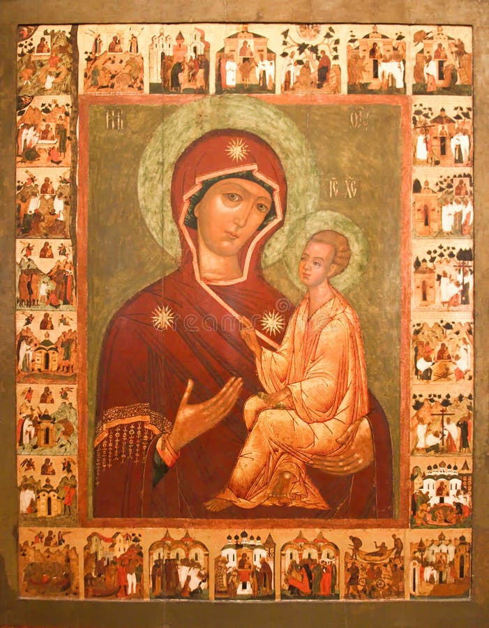 Holy icon stock image. Image of lips, church, mother - 11008739